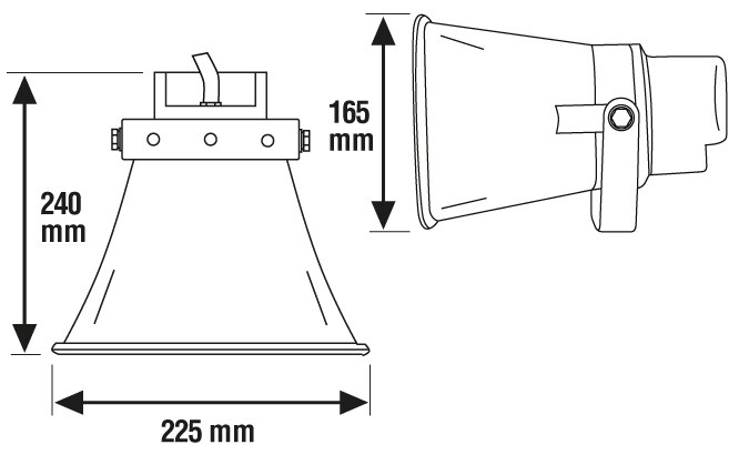 Koni Hoparlör 15W - Ürünler | HSF Turkey